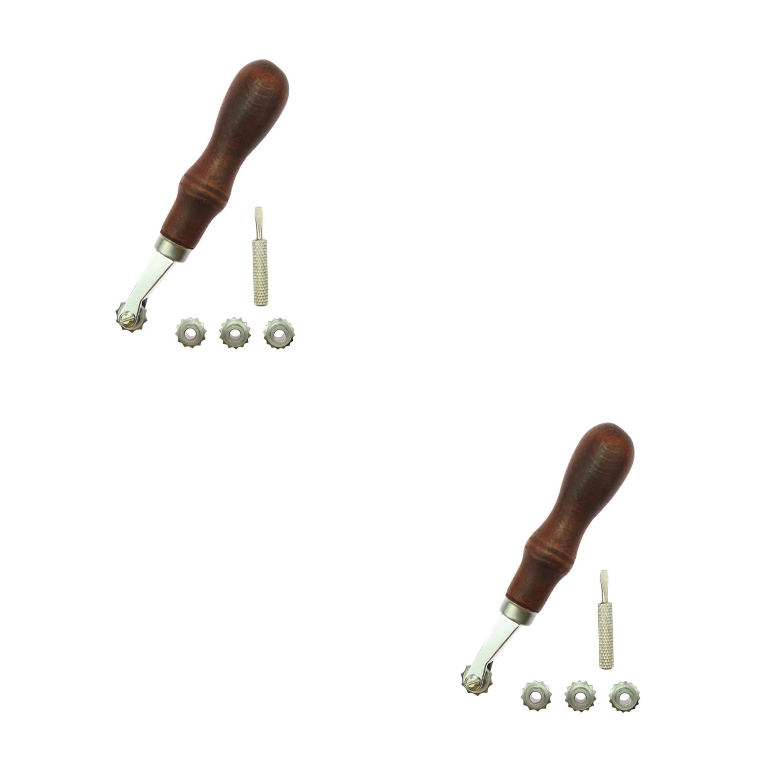 WORGEOUS 2 Sets Leathercraft Leather Tool Spacer Set DIY Handmade ...