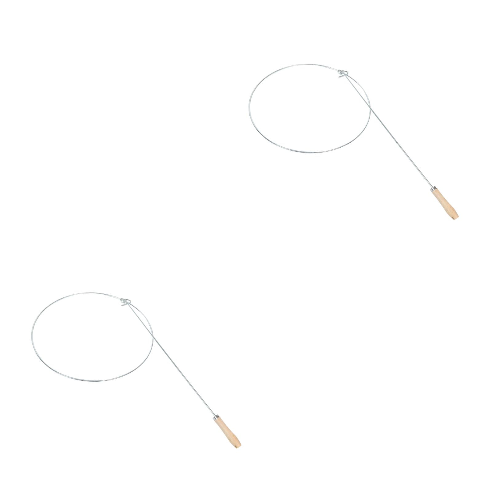 WORGEOUS 2 Sets Of Kids Outdoor Rolling Hoop With Handle Traditional ...