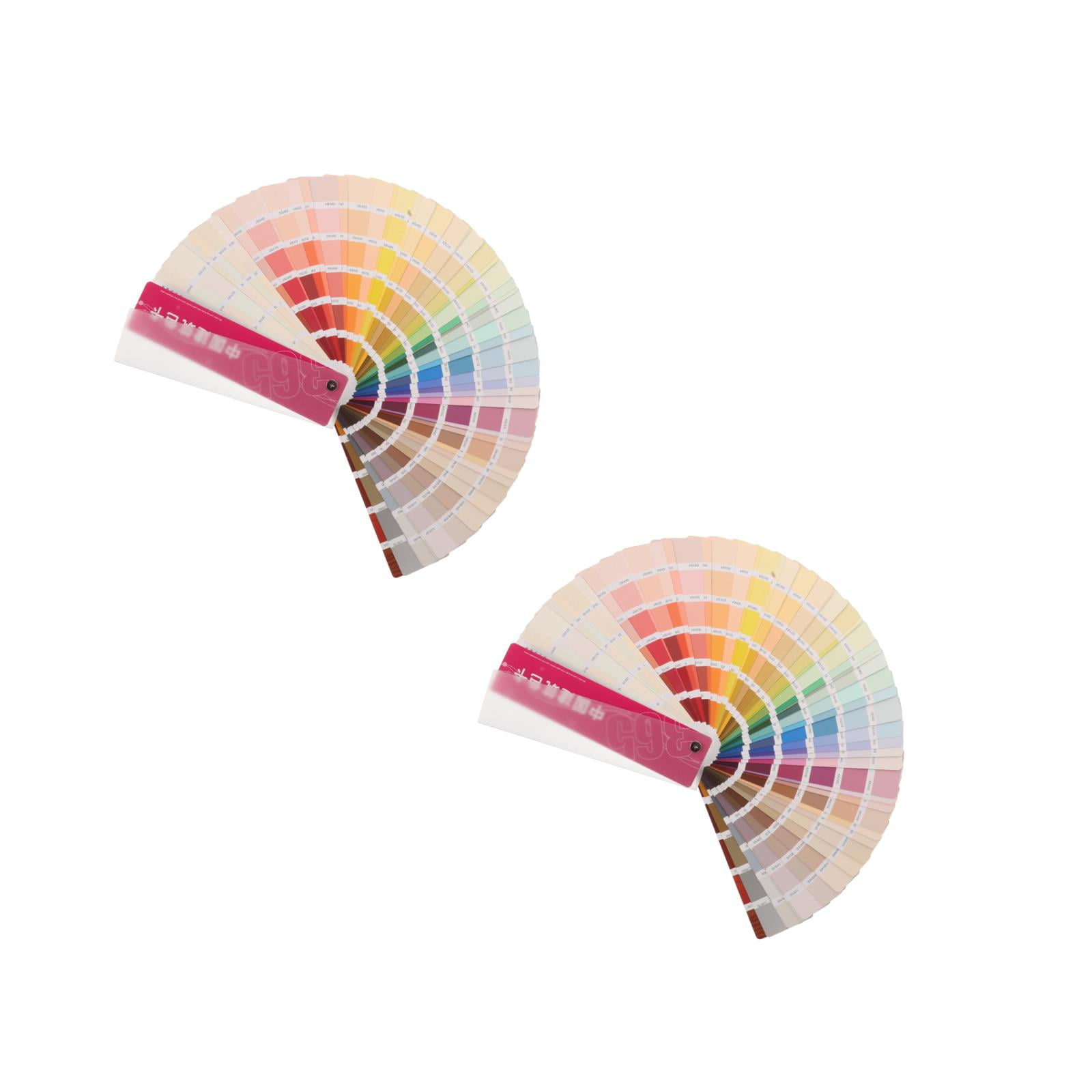 WORGEOUS 2 Sets Paint Colors Sample Cards Architecture Paint Color ...