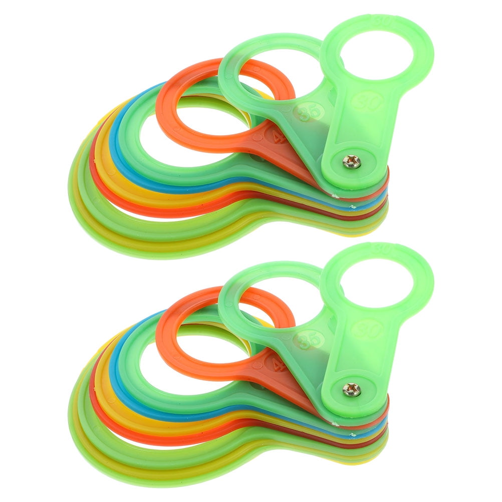 WORGEOUS 2 Sets Plastic 25~110MM Fruit and Vegetable Grading Tool ...