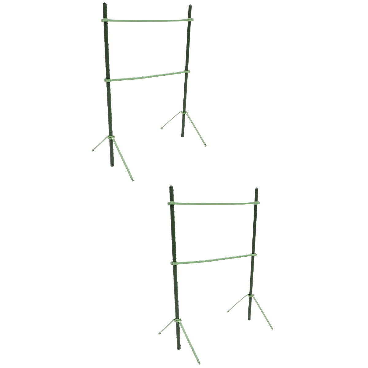 WORGEOUS 2 Sets Plastic Plant Shelf Vine Climbing Support Outdoor ...