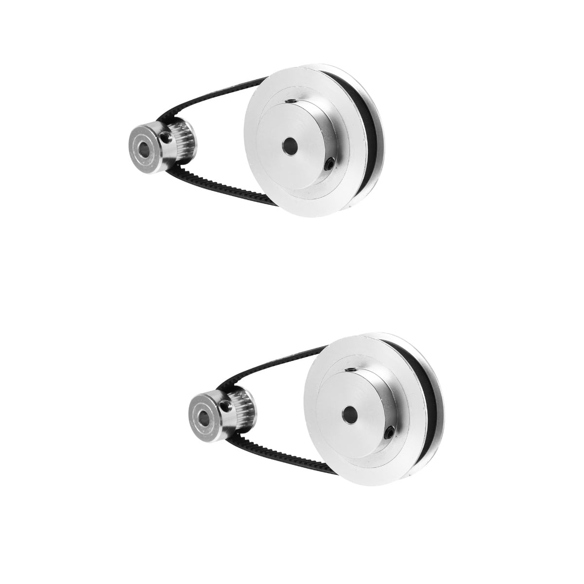 WORGEOUS 2 Sets Practical Printer Belt Pulley Synchronous Pulley 3D ...