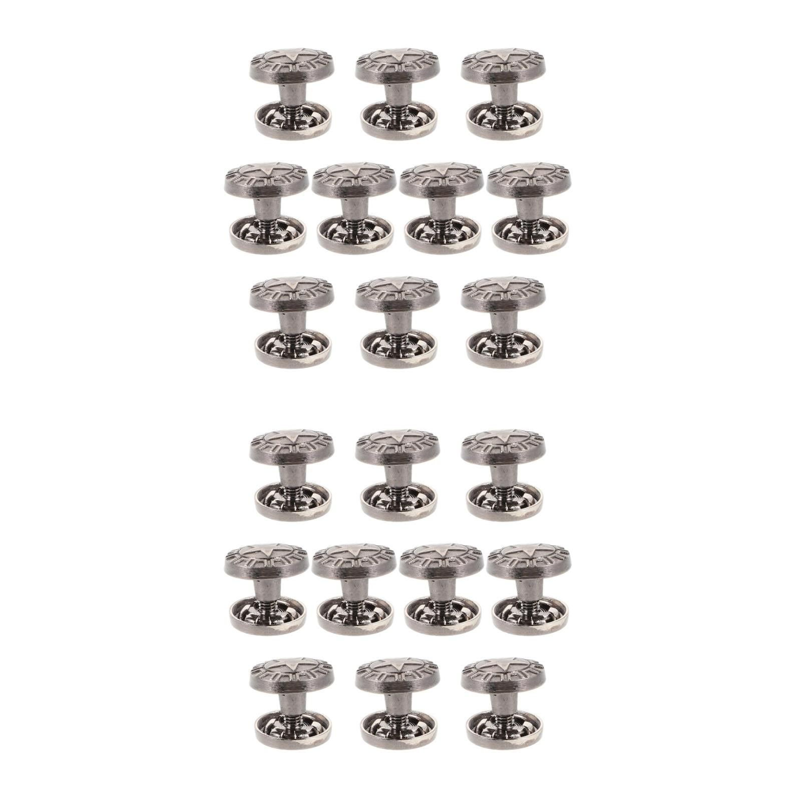 WORGEOUS 2 Sets Sandals Fixing Rivet Set Durable Metal Studs Rivets For ...