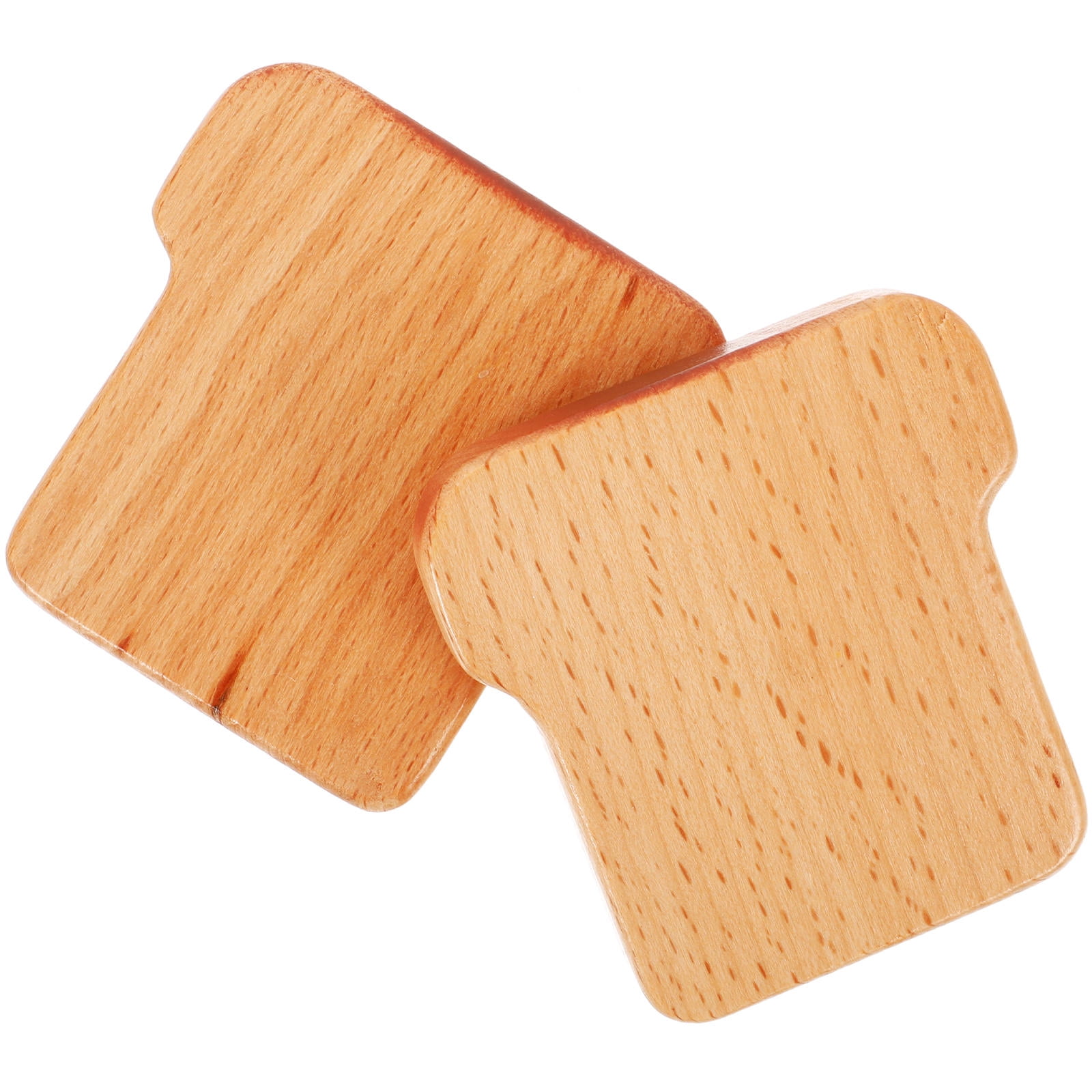 WORGEOUS 2 Sets Simulation Miniature Toast Prop Miniature Toast Mini ...