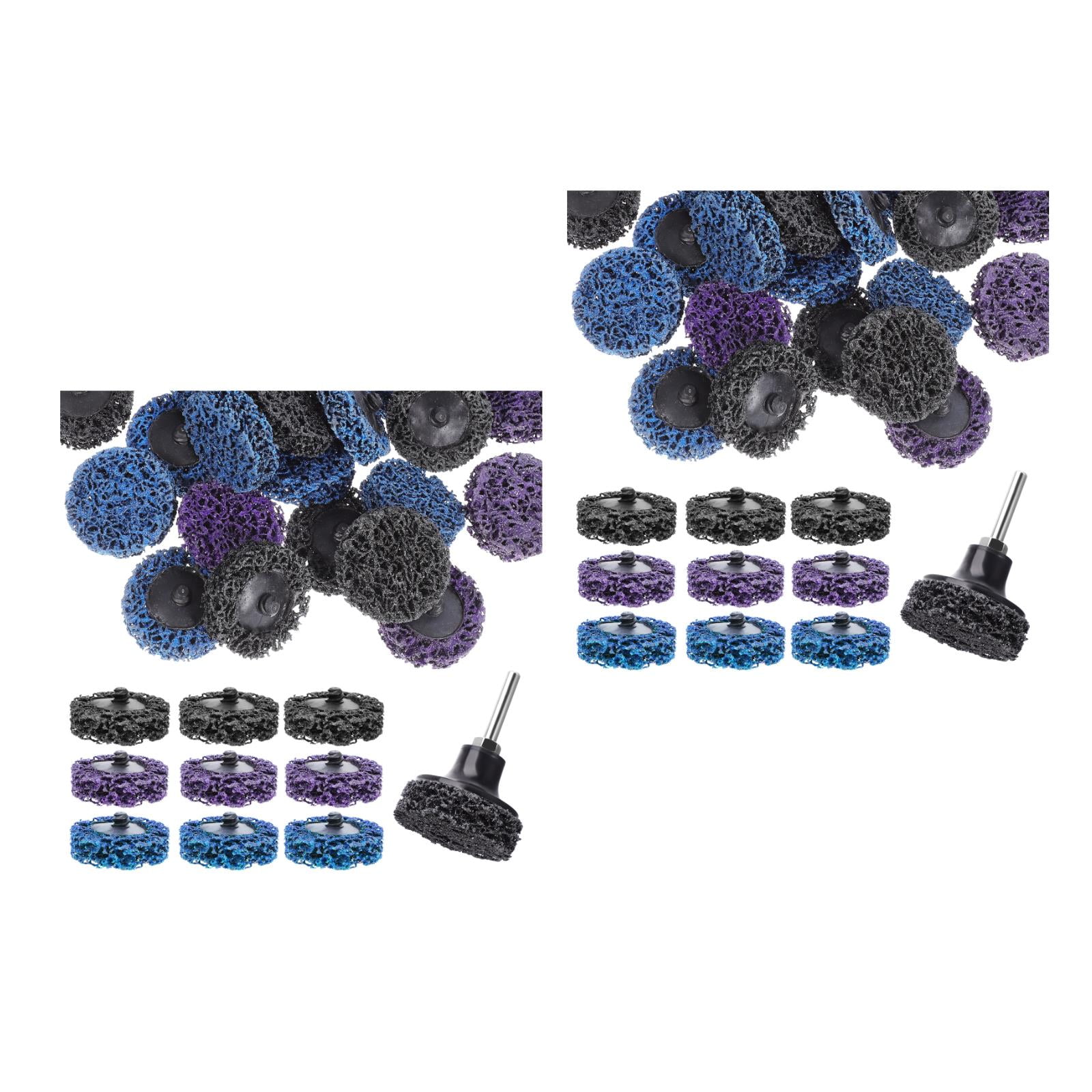 WORGEOUS 2 Sets Strip Discs Grinding Wheels Stripping Wheels Angle ...