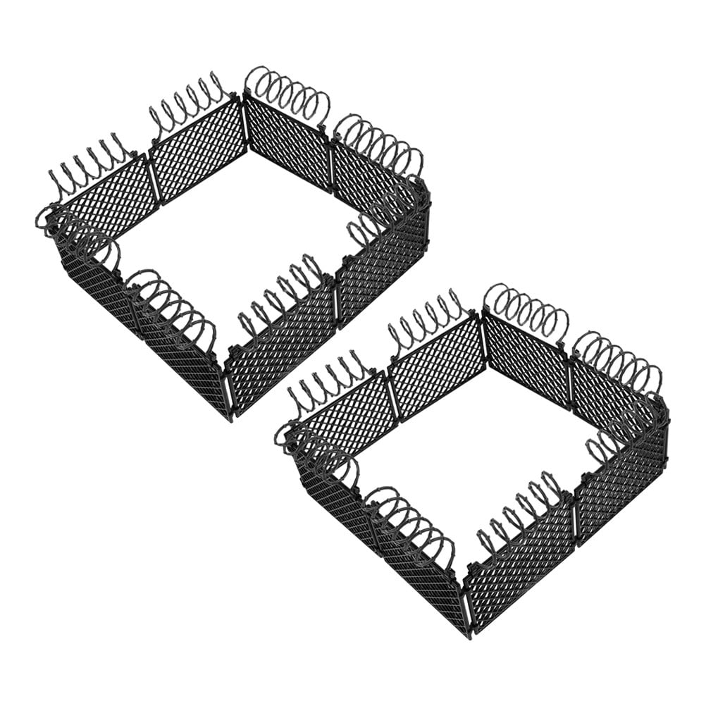 WORGEOUS 2 Sets Versatile Diy Miniature Fence For Prison Scene Building ...