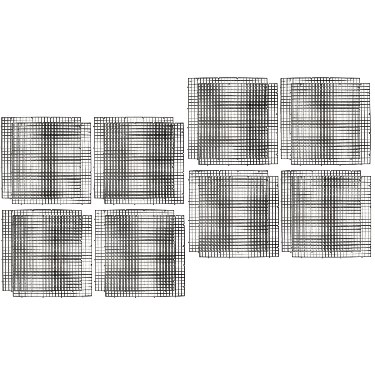 WORGEOUS 2 Sets of Aquarium Grid Dividers Plastic Filter Boards Fish ...