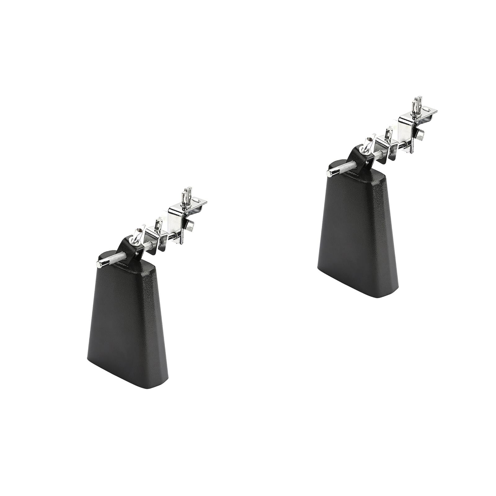 WORGEOUS 2 Sets of Drum Set Cow Bell Wear Resistant Drum Kit Cowbell ...