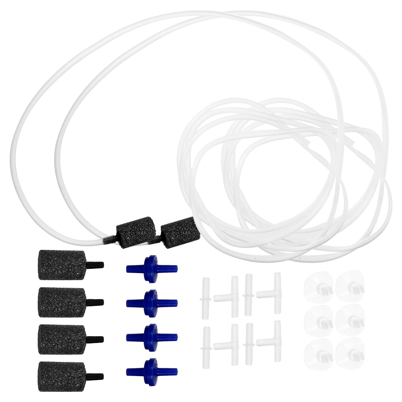 WORGEOUS 2 Sets of Fish Tank Oxygen Hose Oxygen Pump Plastic Joints ...