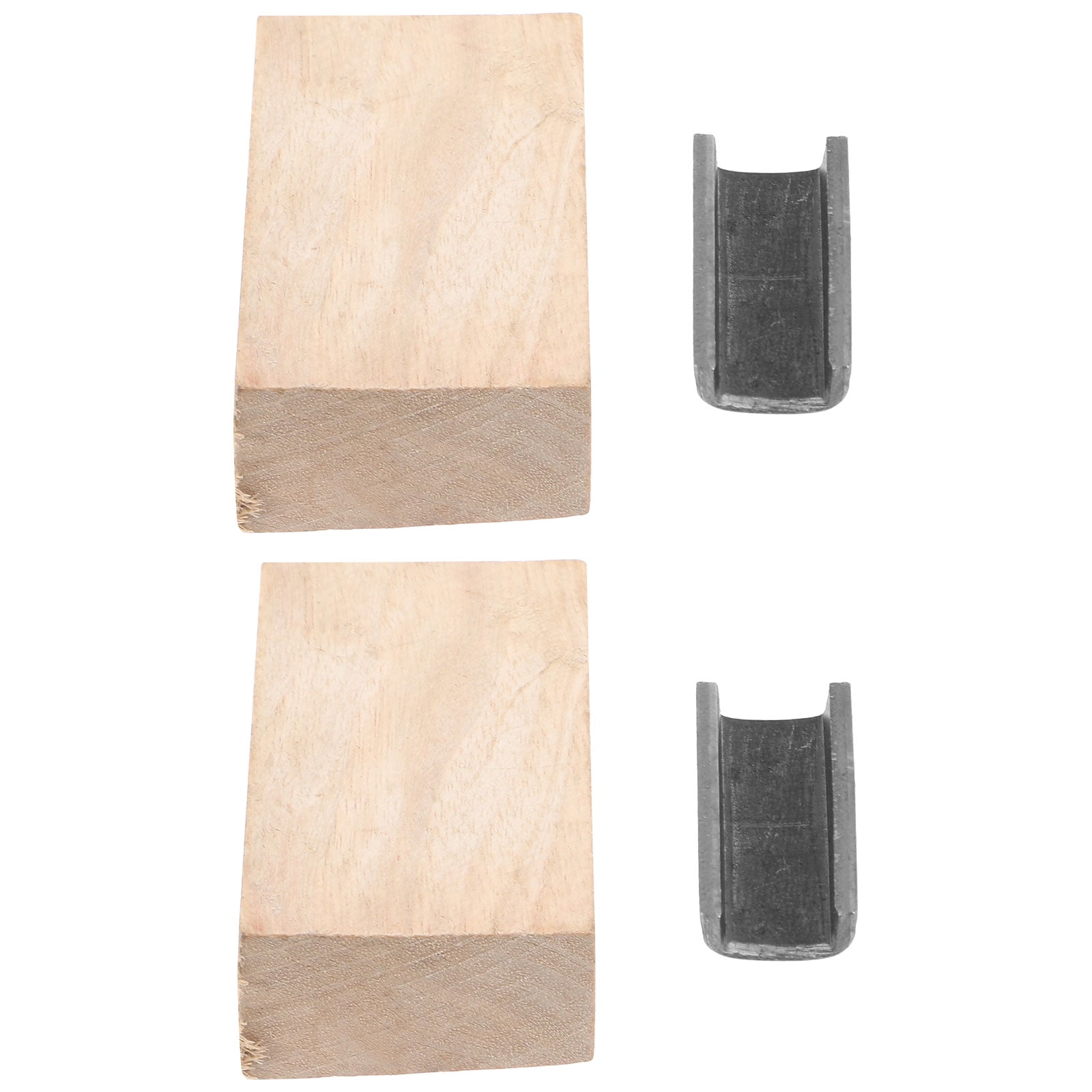 WORGEOUS 2 Sets of Hoe Head Fixing Tool Iron Hoe Tool Parts Replacement ...