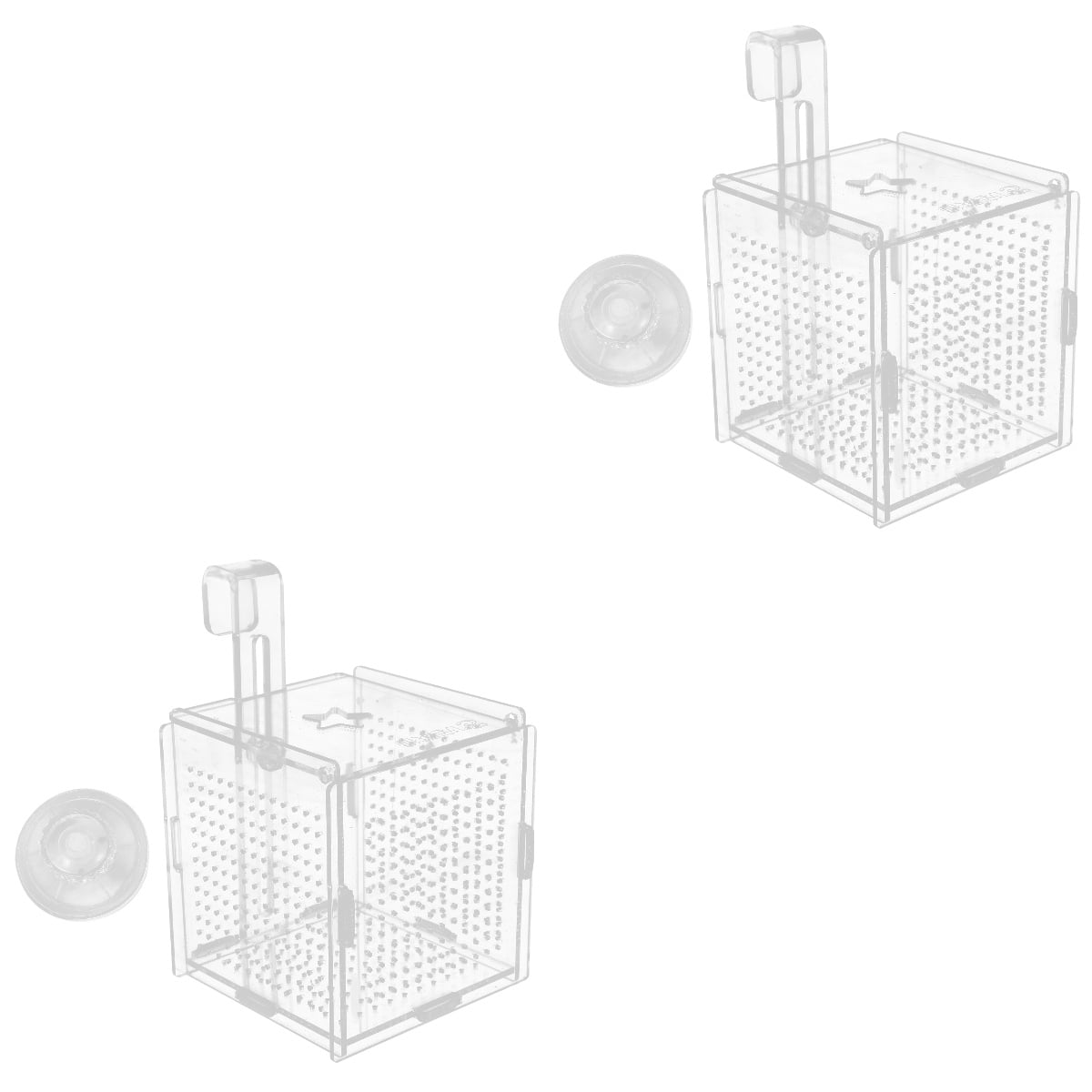 WORGEOUS 2 Sets of Home Fish Breeding Box Fish Breeding Tool Aquarium ...