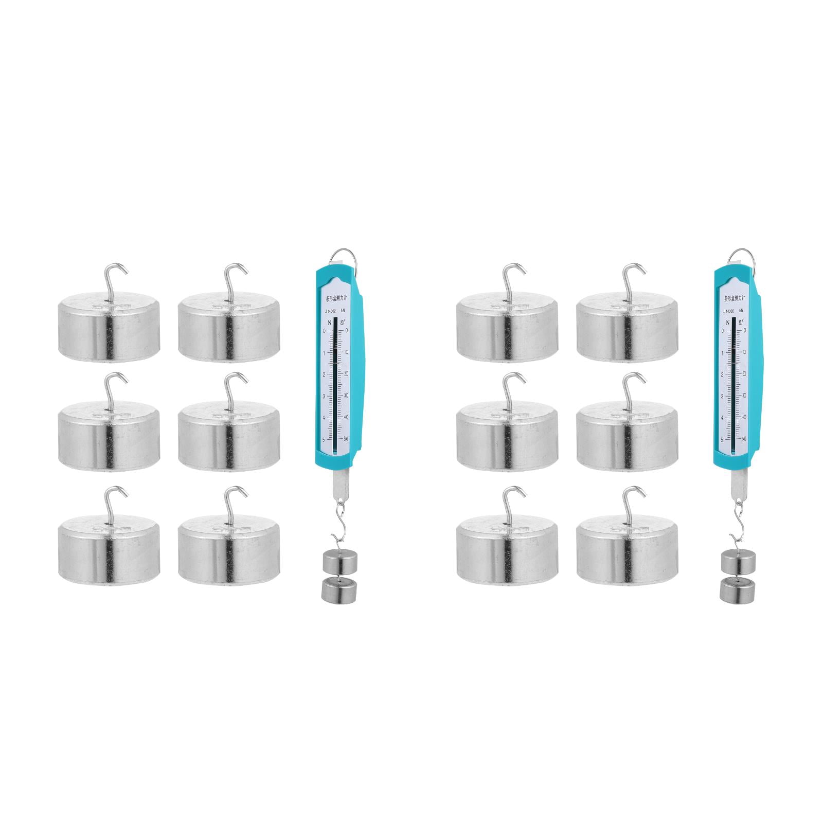 WORGEOUS 2 Sets of Spring Dynamometer Physical Mechanics Experiments ...