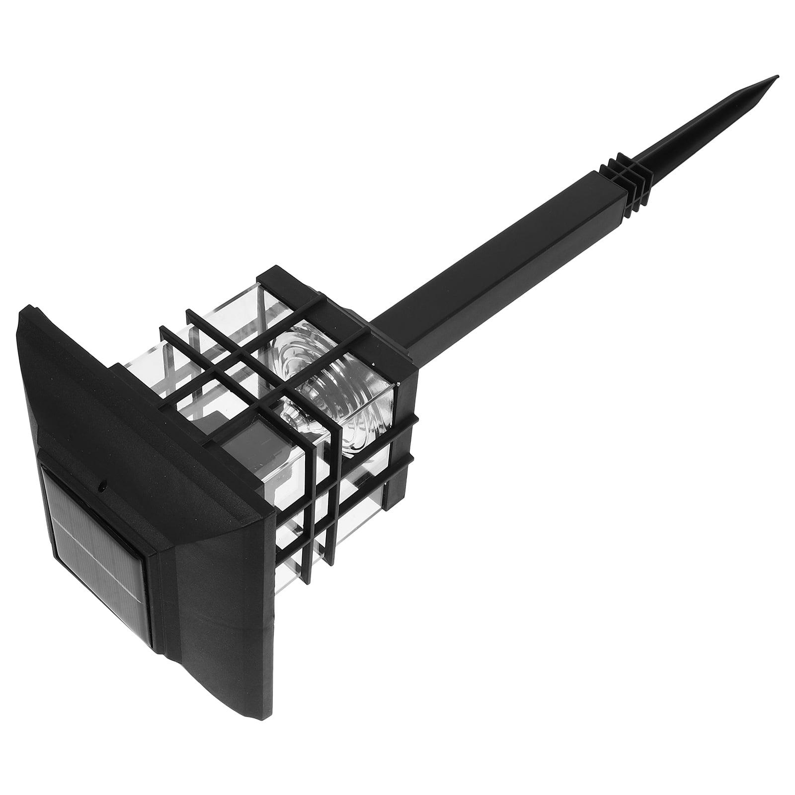 WORGEOUS 2 in 1 Stigma Light Ground Plug Light Outdoor Solar Power Lamp ...