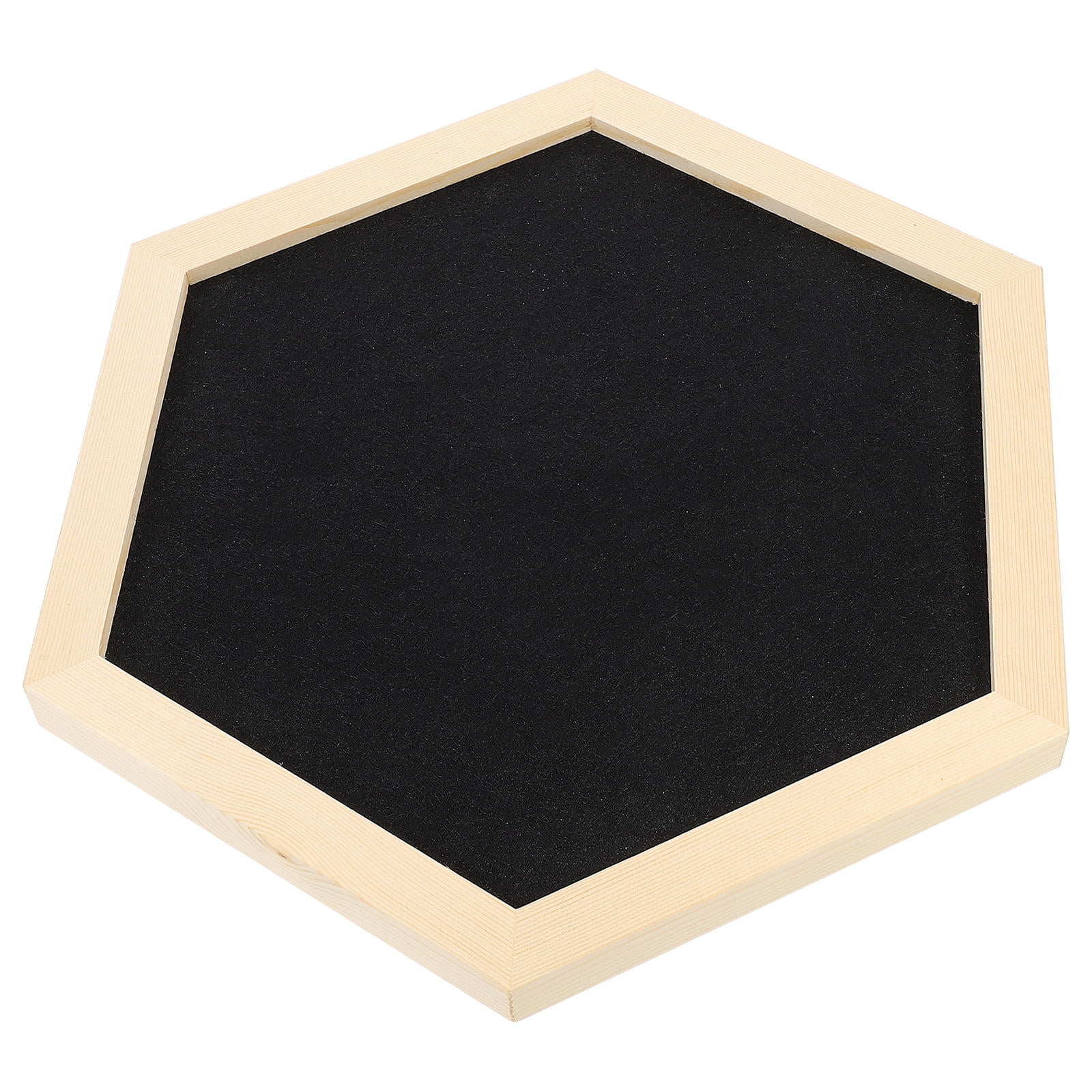 WORGEOUS 2 pcs Delicate Bulletin Board Practical Notice Board Hexagon ...