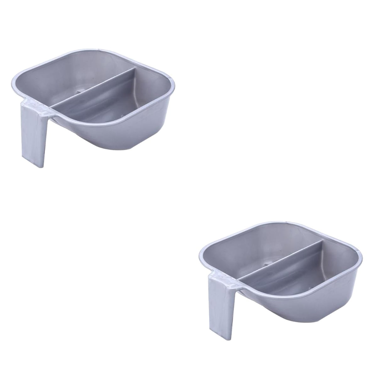 WORGEOUS 2 pcs Double Hair Color Mixing Bowl Hair Dye Highlighting Hair ...