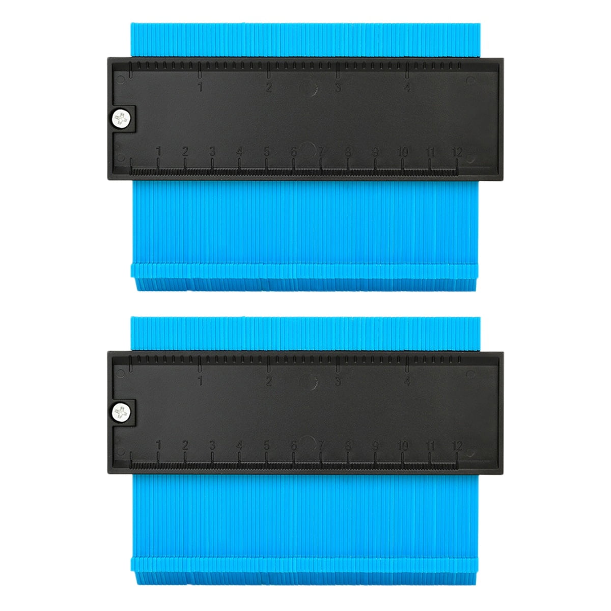 WORGEOUS 2 pcs Durable 5 Inches Gauge Duplicator Profile Gauge Arc ...