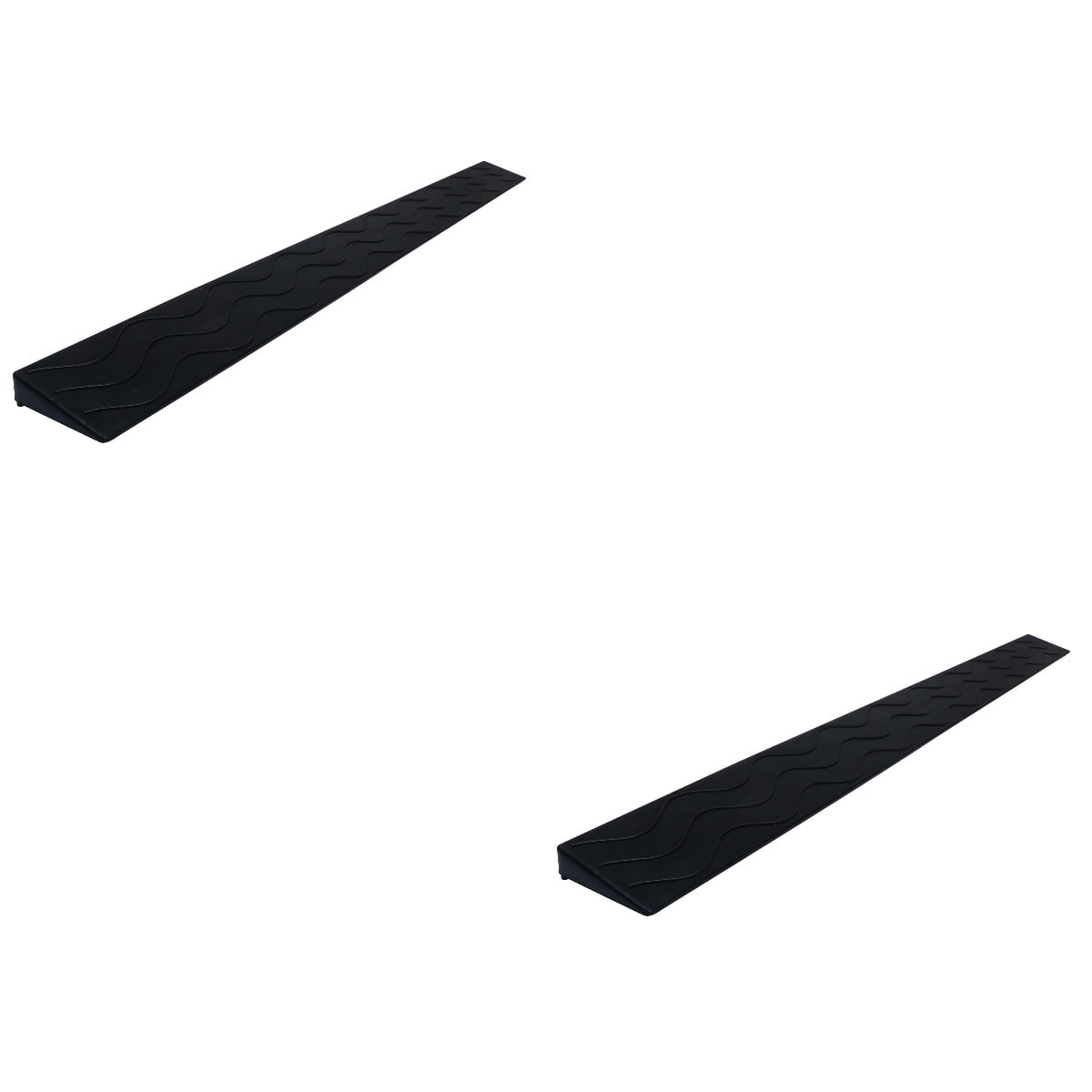 WORGEOUS 2 pcs Plastic Slope Ramp Plastic Threshold Ramp Portable ...
