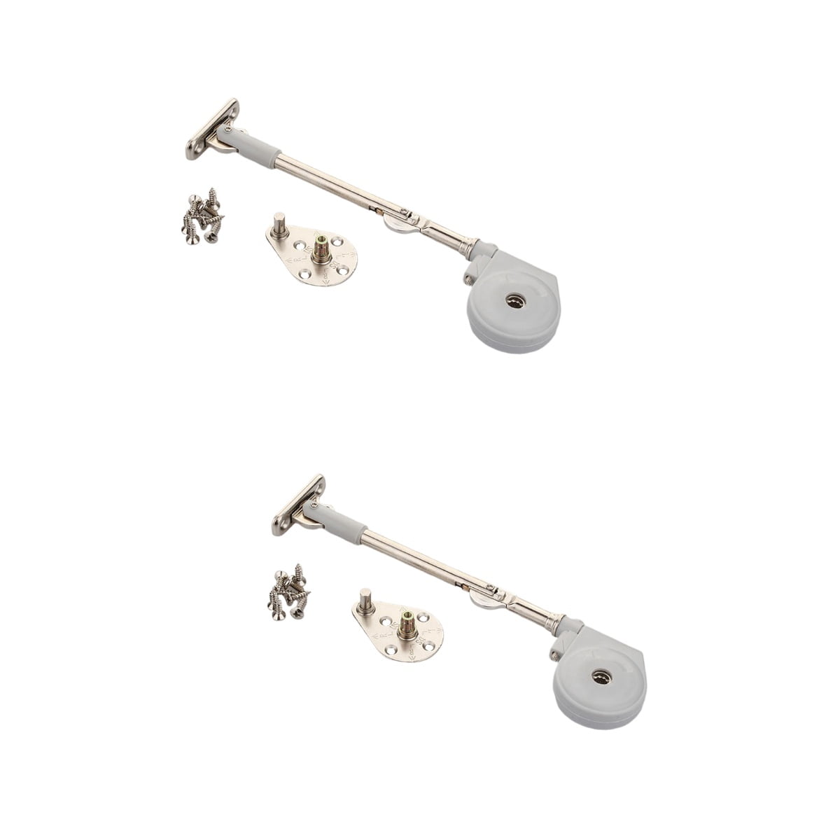 WORGEOUS 2 pcs Upturning Short Heavy Duty Hydraulic Gas Strut Cabinet ...