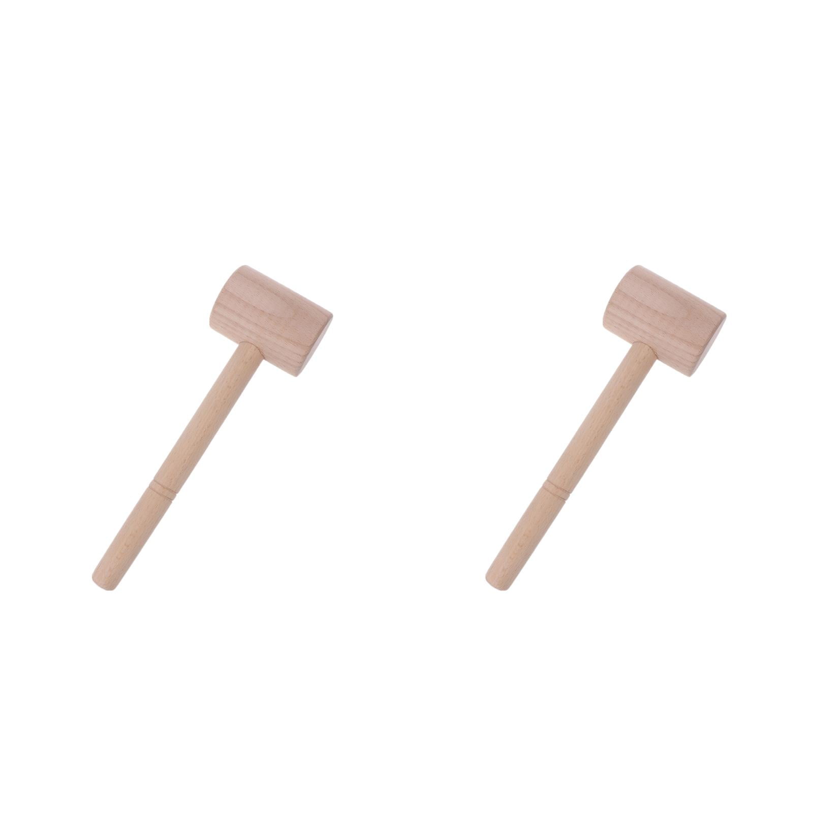 WORGEOUS 2 pcs Wood Carving Mallet Leather Craft Working Hammer Carvers ...