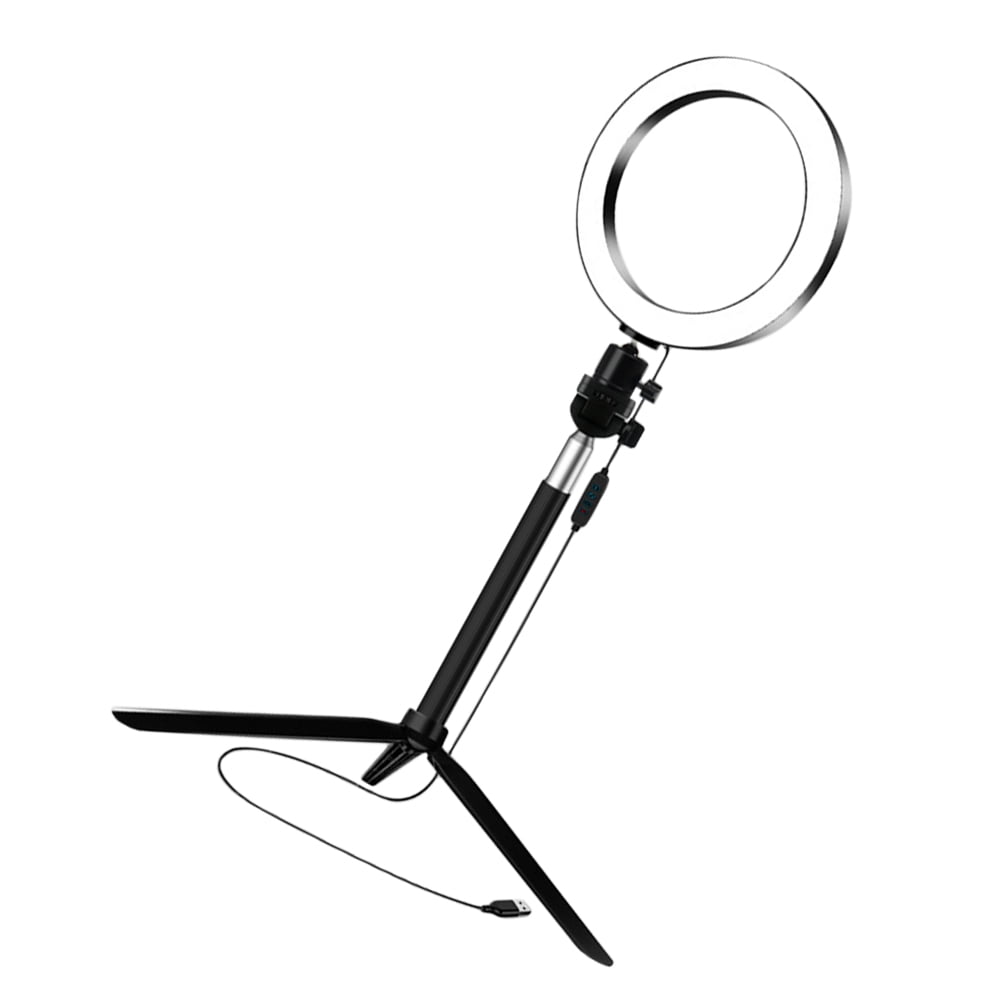 WORGEOUS 20 Cm Streaming Fill Lamp Ring Light 20.00X20.00X1.60CM Black ...