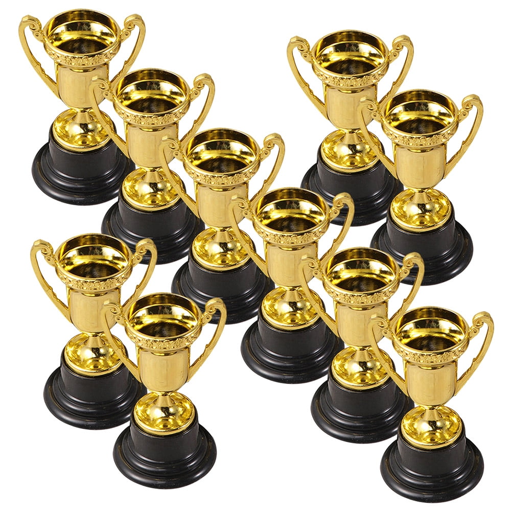 WORGEOUS 20 PCS Small Trophy Volleyball Bulk Exquisite Toy Child Golden ...