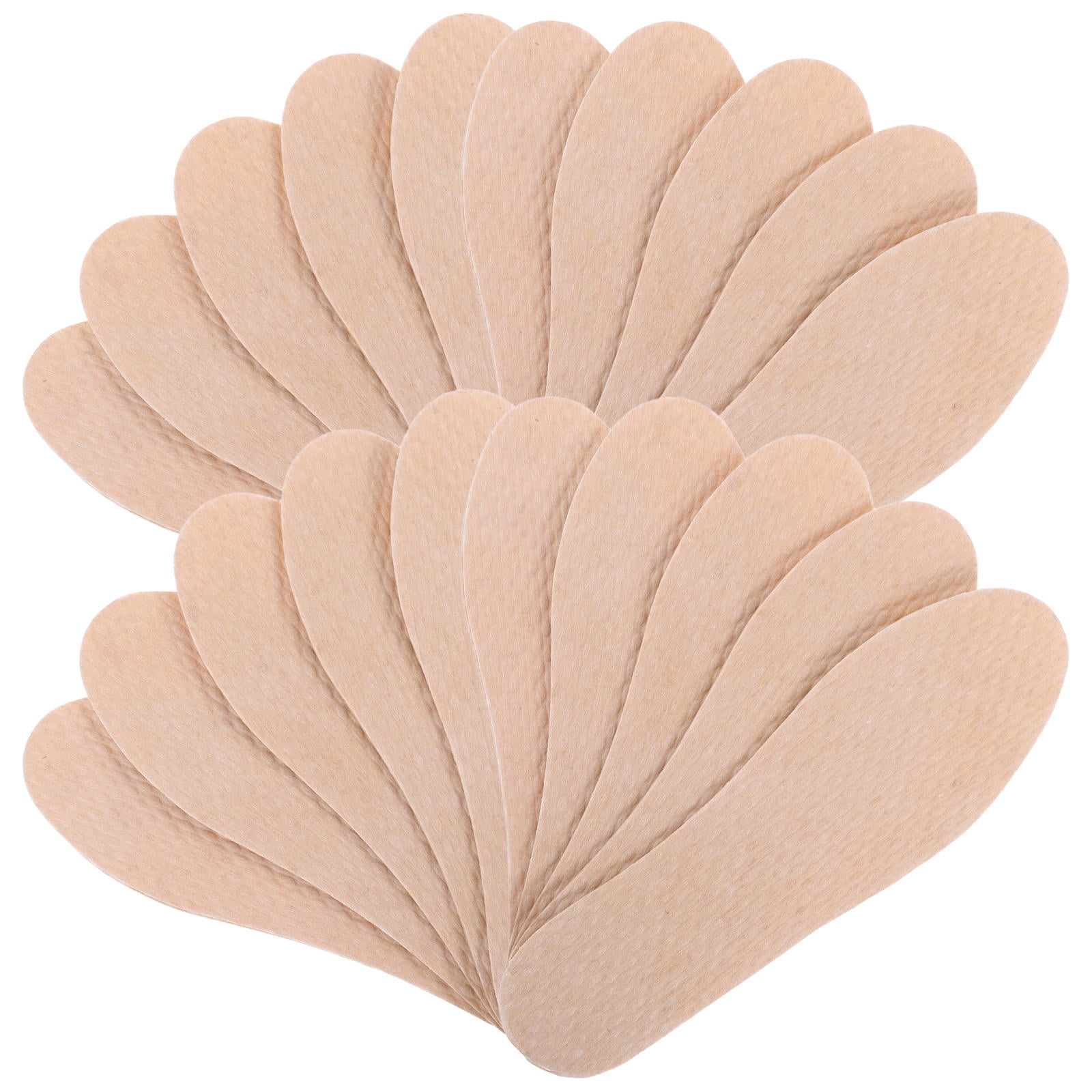 WORGEOUS 20 Pairs Shoe Liners Breathable Thin Insoles Shoe Insert ...
