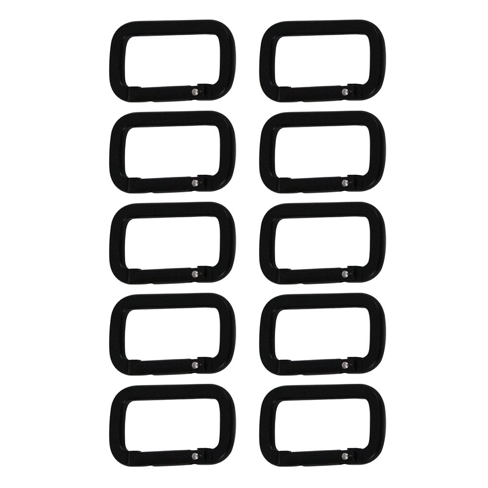 WORGEOUS 20 Pcs Carabiner Large Grappling Hook Snap Hooks Heavy Duty ...