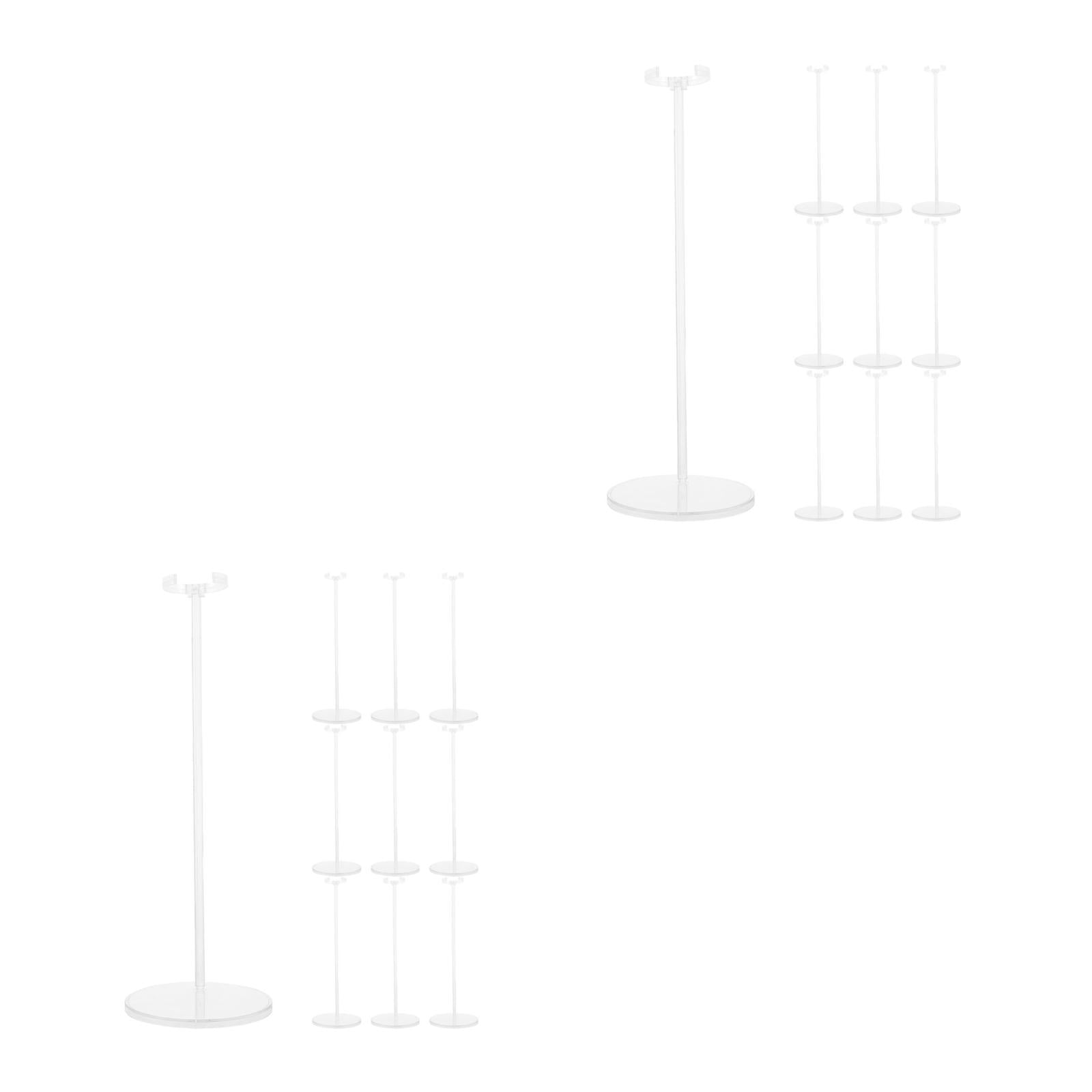 WORGEOUS 20 Pcs Dolls Stand Dolls Support Rack Action Figure Display ...