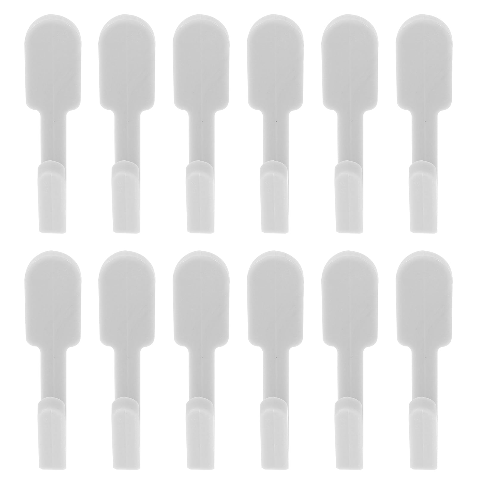 WORGEOUS 20 Pcs Peg Board Hooks for Hanging Waterproof Labels Hanger ...