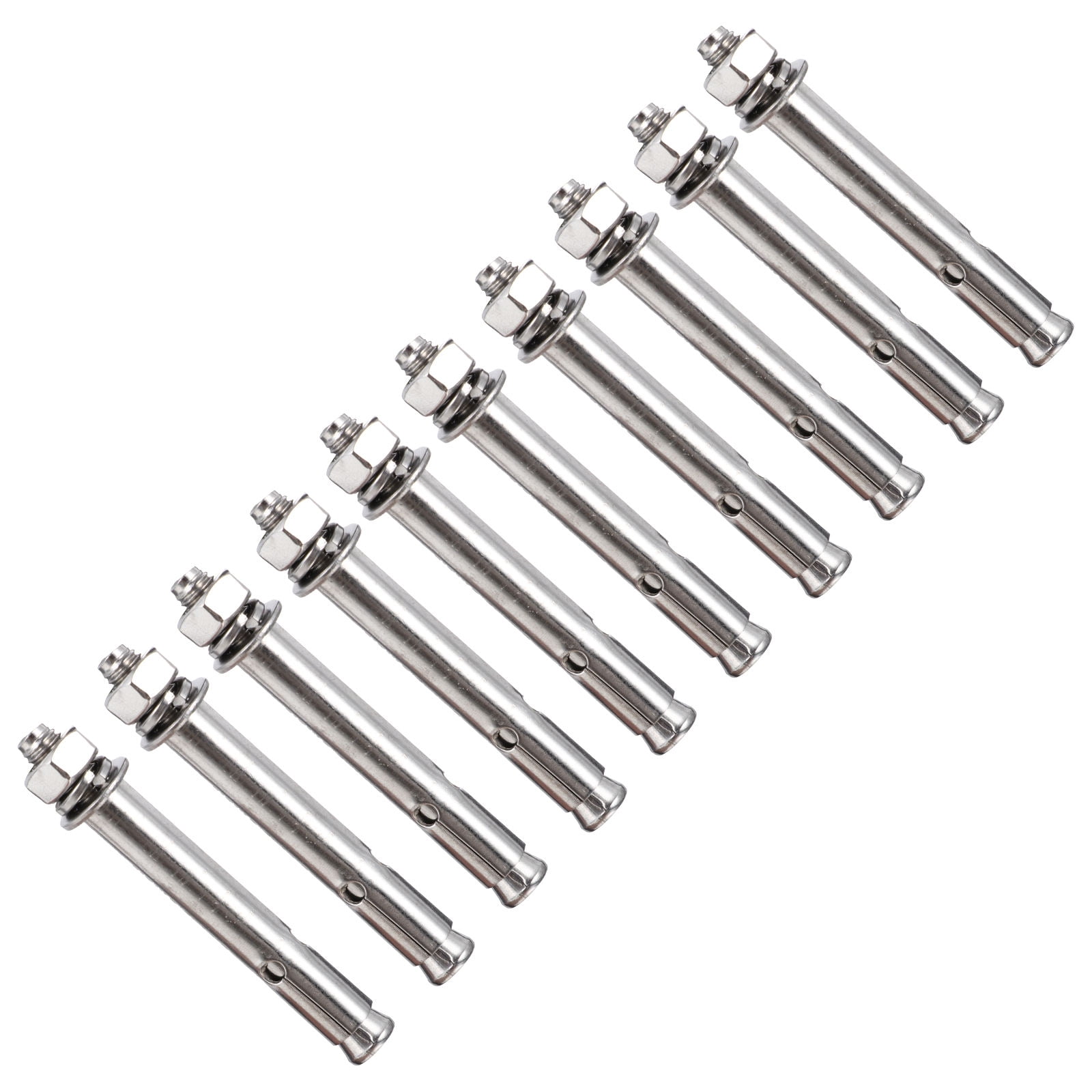 WORGEOUS 20 Pcs Pool Safety Cover Anchor Expansion Bolts External ...