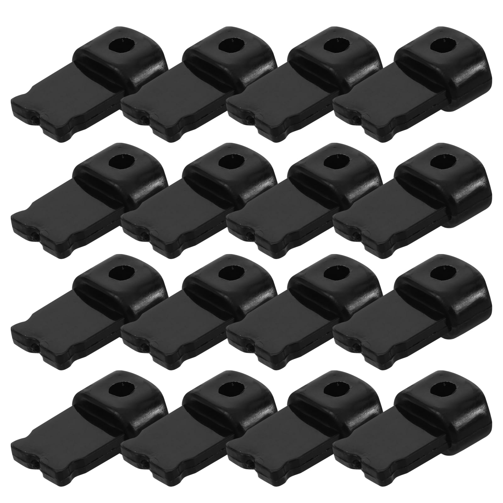 WORGEOUS 20 Pcs Port Plug Phone Plugs for Charging Non The Wire Black ...
