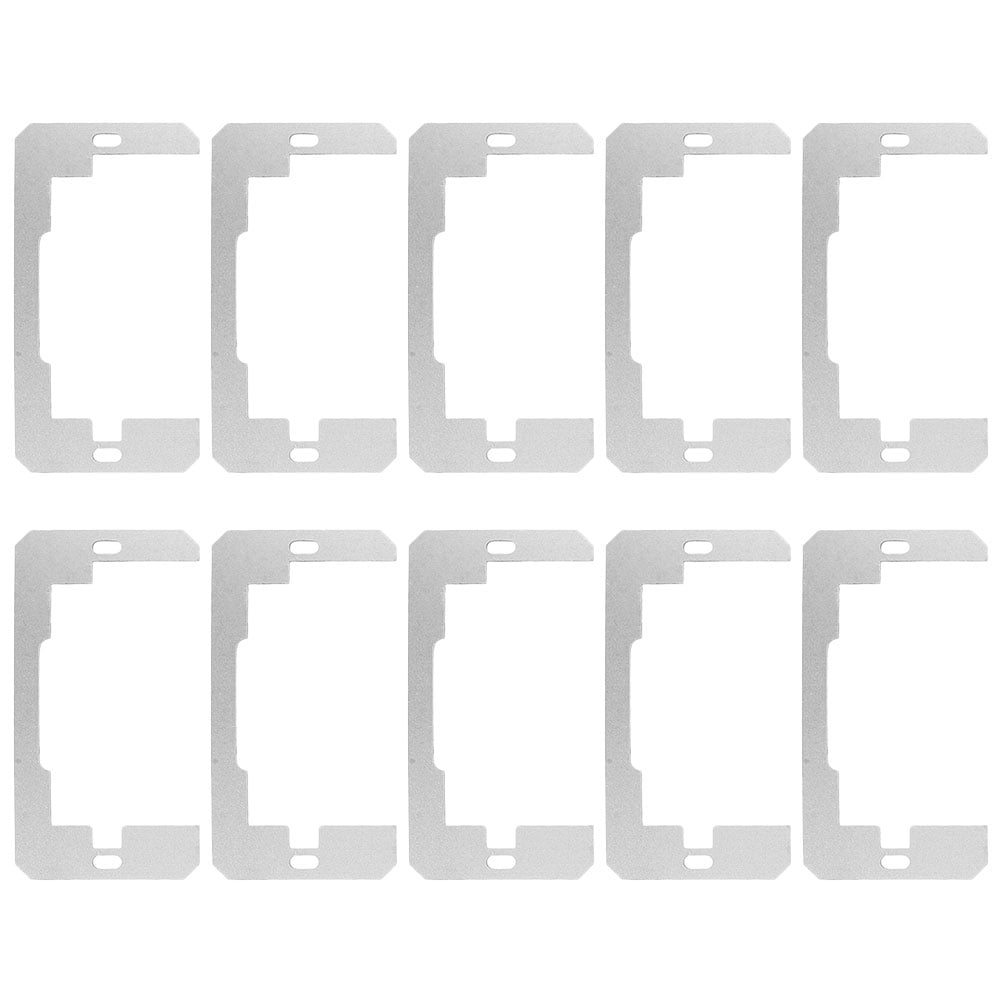 WORGEOUS 20 Pcs Socket Gasket Screw Wall Panel Adjustment Board PVC ...