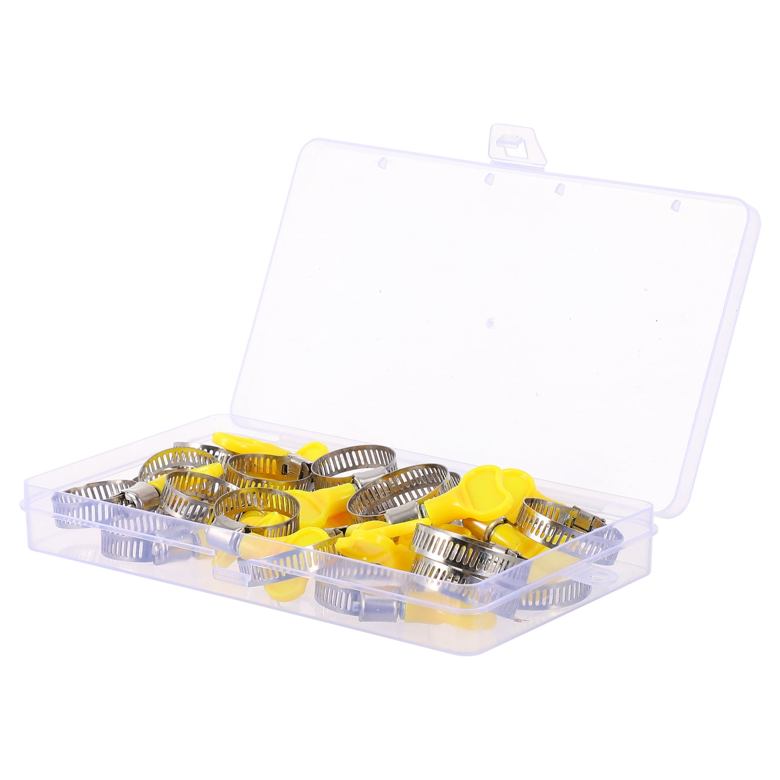 WORGEOUS 20 Pcs Spring Hose Clamp Handle Water Pipe Clamps for Securing ...