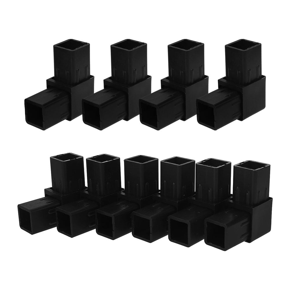WORGEOUS 20 Pcs Tubing Fittings Square Tube Connector Pipe - Walmart.com