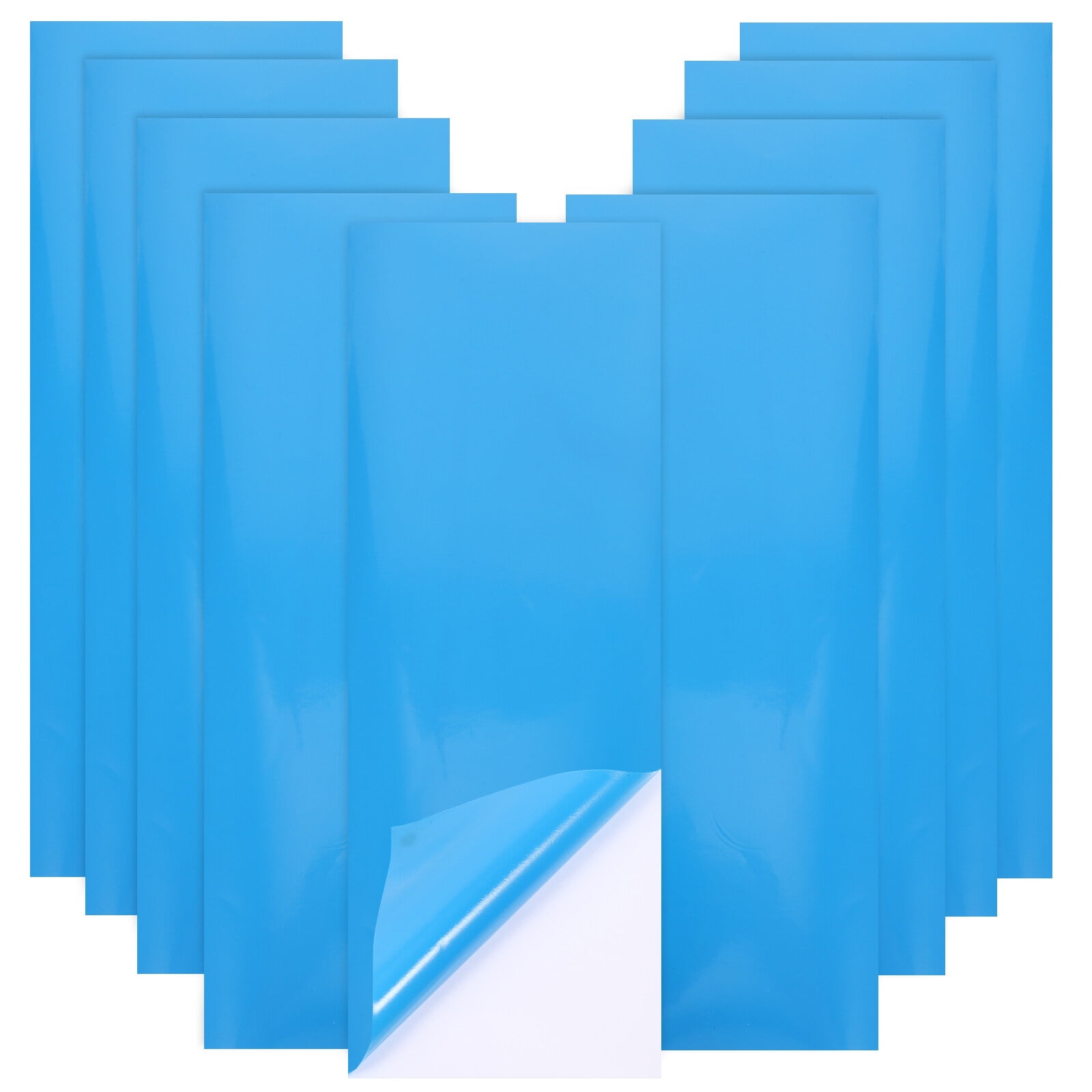 WORGEOUS 20 Pcs Vinyl Pool Patch Pvc Repair Glue Waterproof Material ...