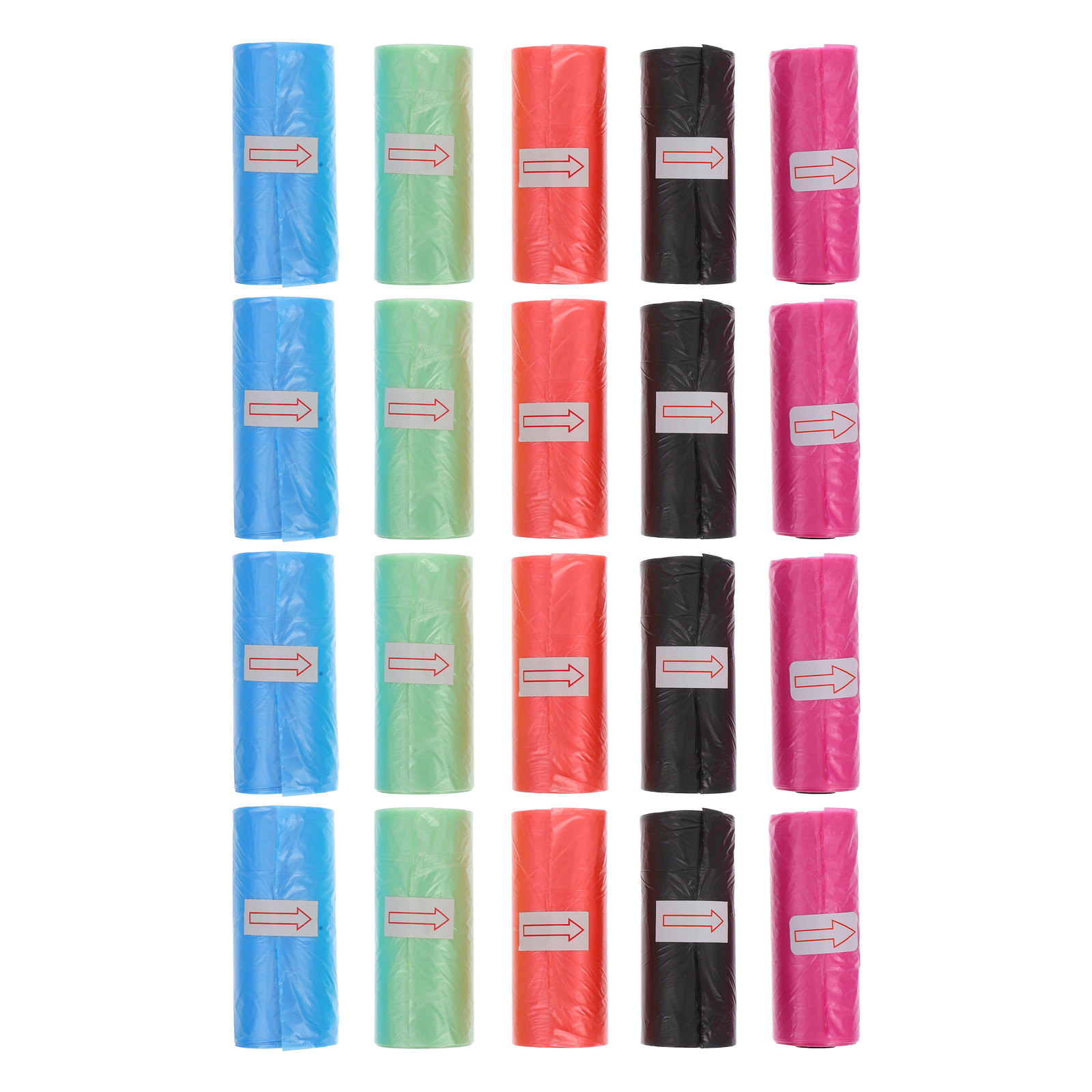WORGEOUS 20 Rolls Disposable Garbage Bags Dog Portable Poop Pet Picking ...