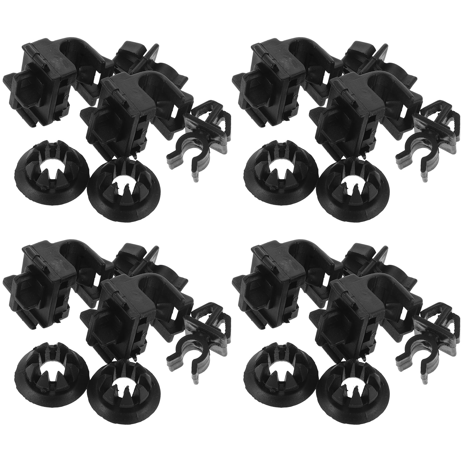 WORGEOUS 20 Sets Car Hood Stay Fixer Clip Map Light Knob Adjustable ...