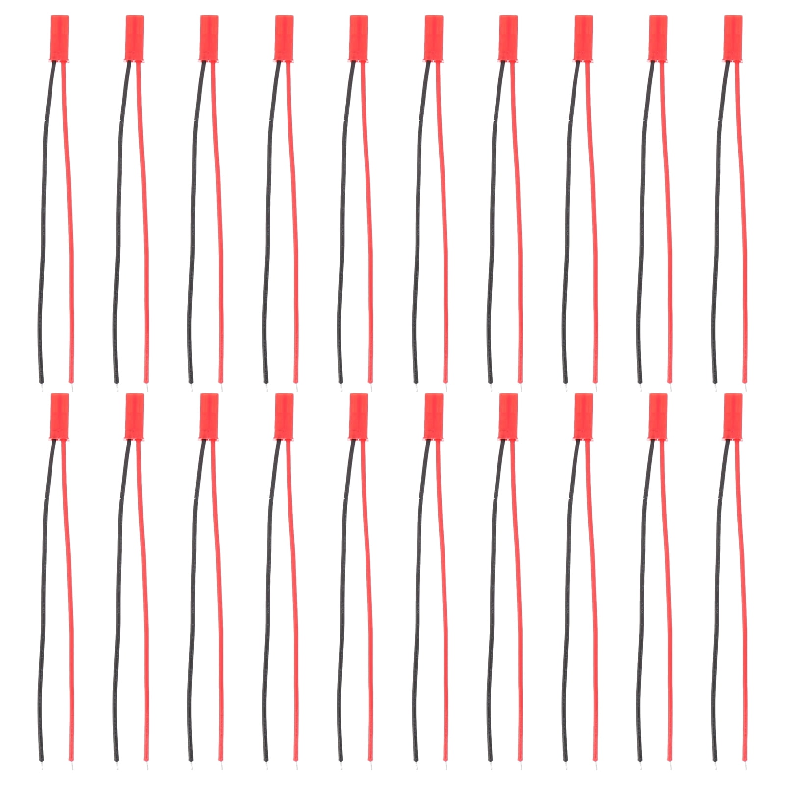 WORGEOUS 20 Sets JST Plug Connector 2 Pin Male Female Plug Connector ...