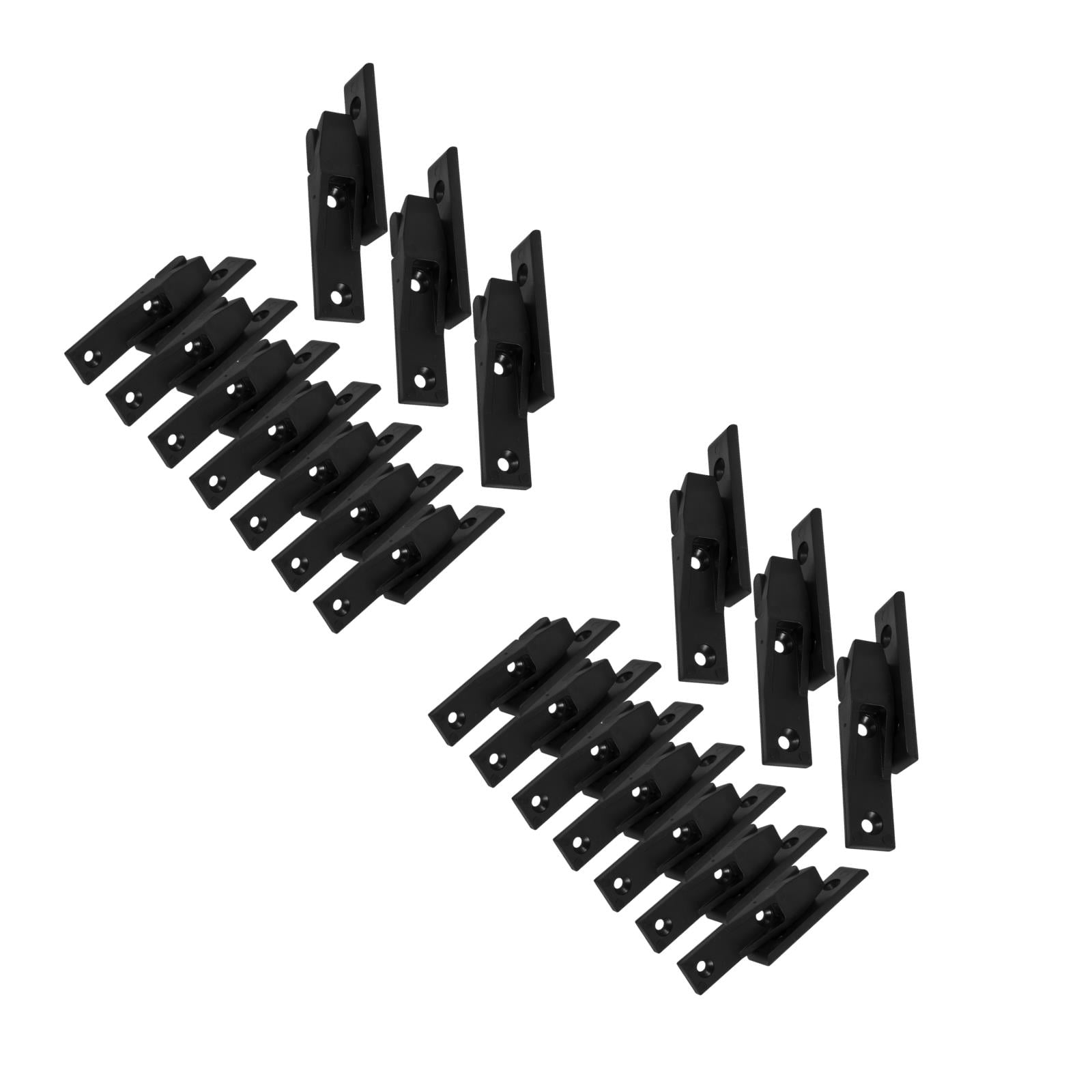 GOOHOCHY Raindrops 20 Sets Plastic Joint Fasteners Partition Wardrobe ...