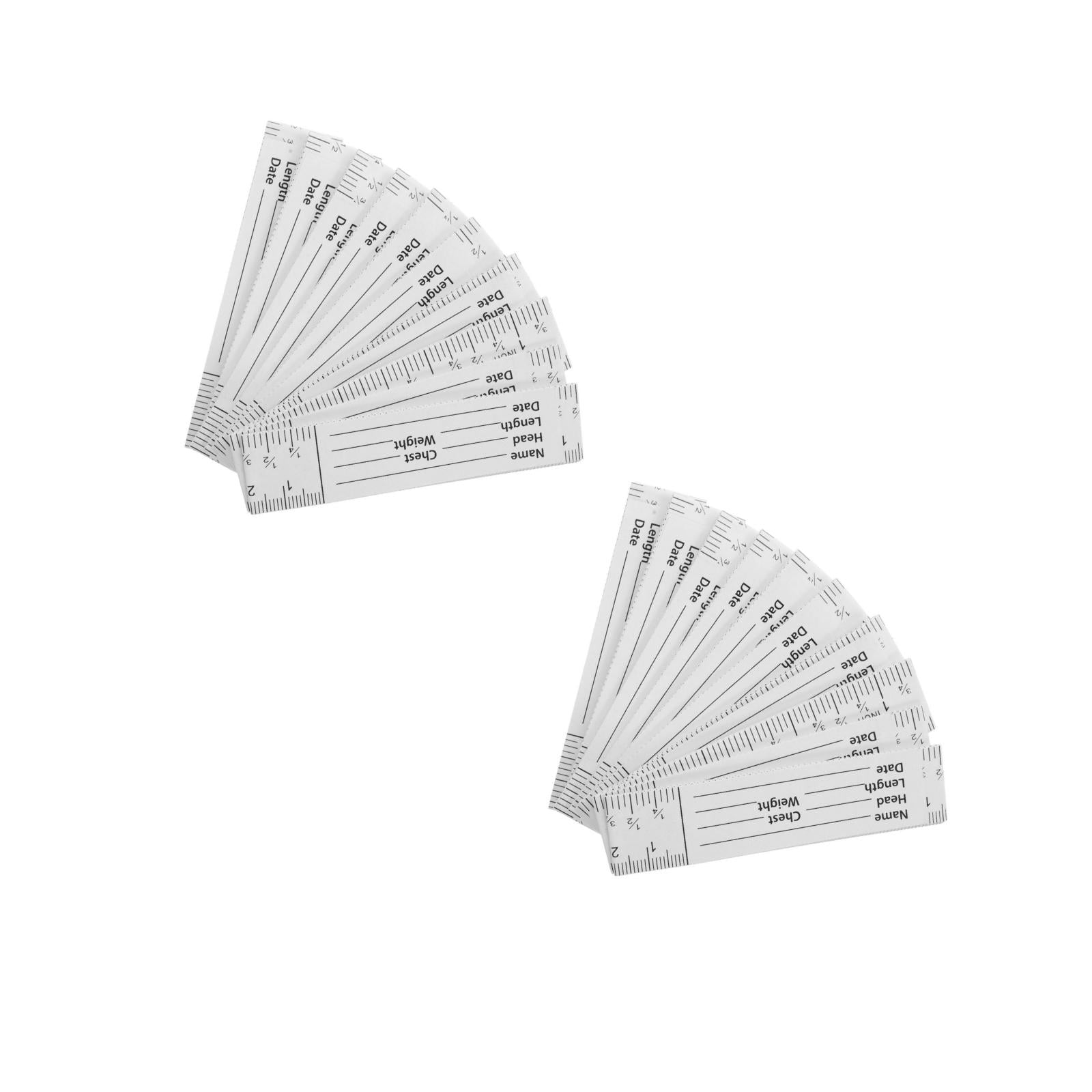 WORGEOUS 20 pcs 152cm Workbench Ruler Paper Ruler With Centimeter Inch ...