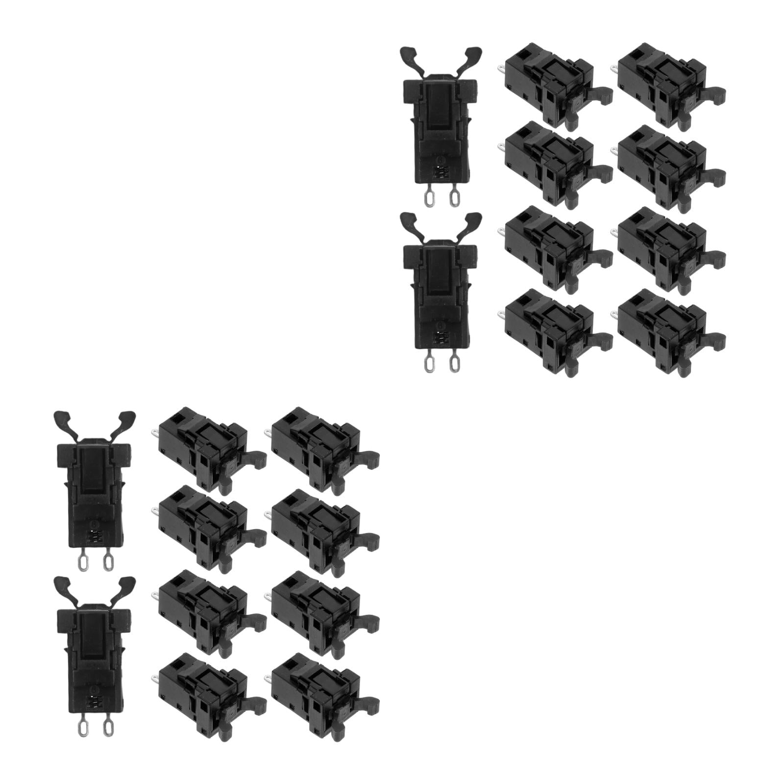 WORGEOUS 20 pcs Bin Lid Latches Push Clips Replacement Push Latch For ...