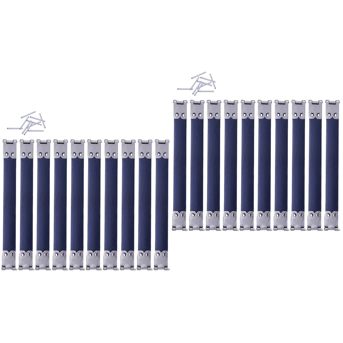 WORGEOUS 20 pcs Handbag Hinge Metal Bag Flex Frame Internal Purse Flex ...