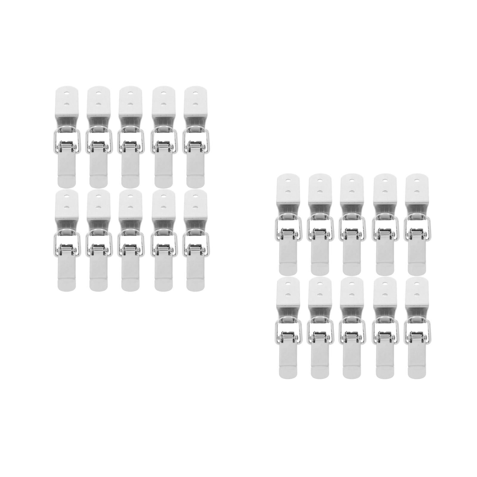 WORGEOUS 20 pcs Hood Locks Latches Toggle Catch Stainless Steel Toggle ...