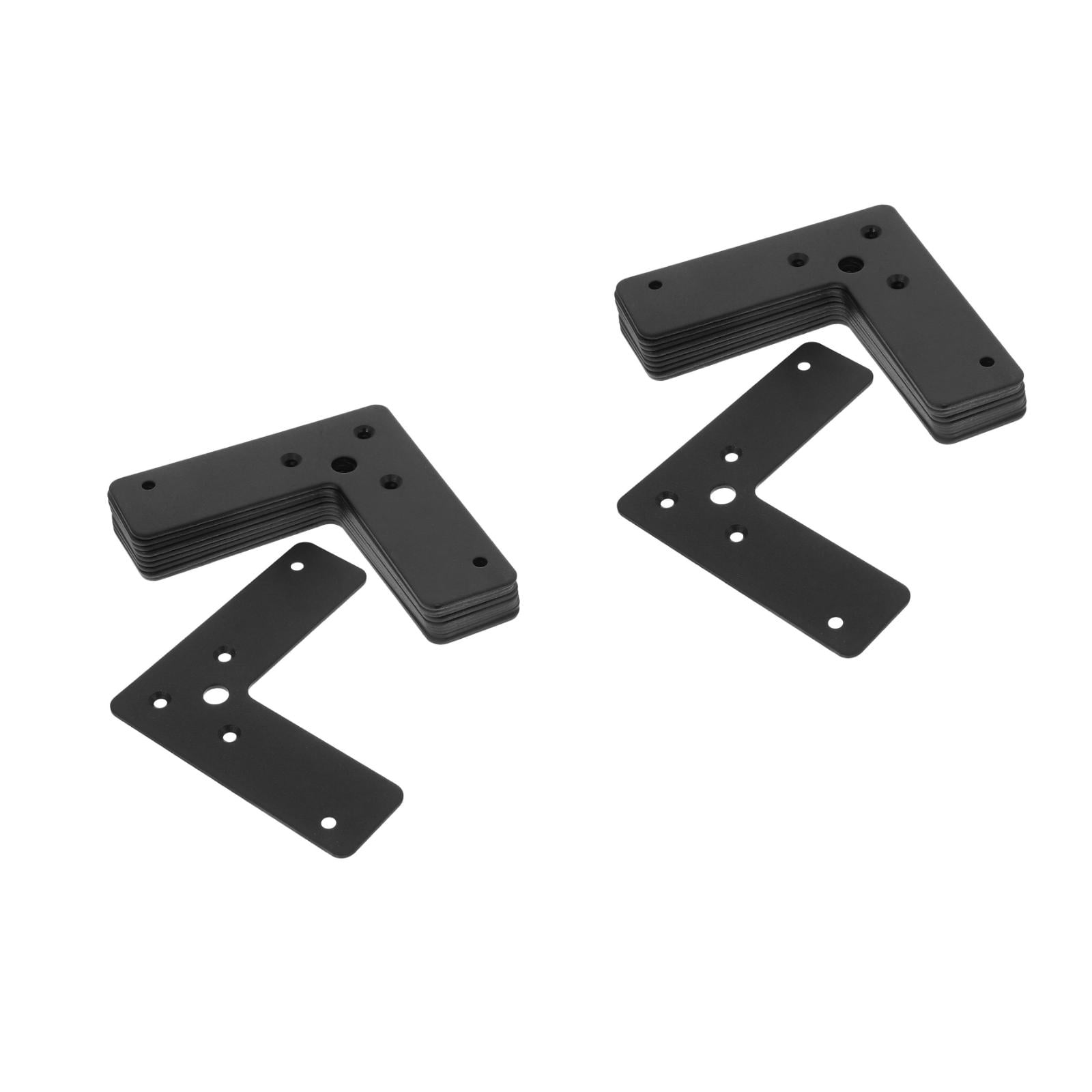 WORGEOUS 20 pcs L Shape Flat Brackets Flat Corner Brace Stainless Steel ...