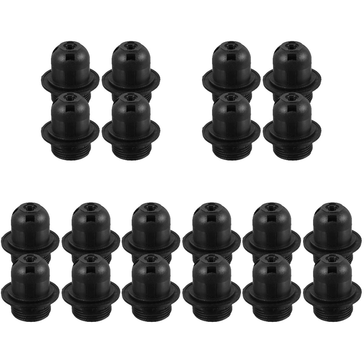 WORGEOUS 20 pcs Lamp Socket Replacement Outdoor Light Socket E27 Base ...