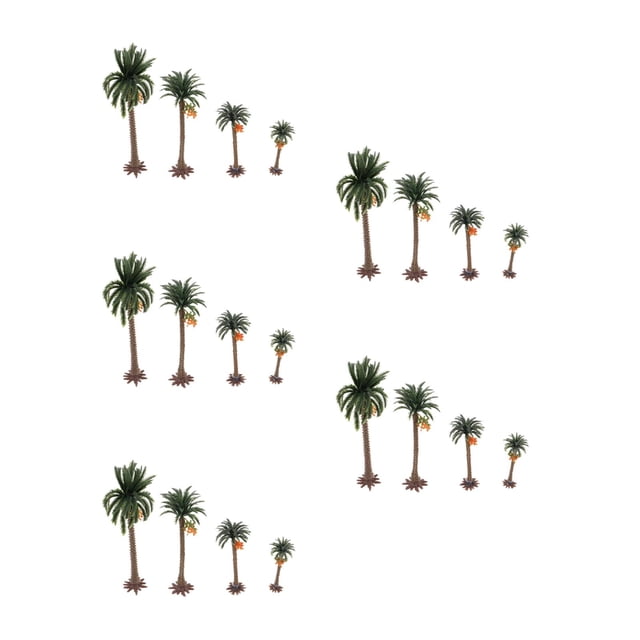 WORGEOUS 20 pcs Plant Model Adornment Simulation Plant Model Mini Plant ...