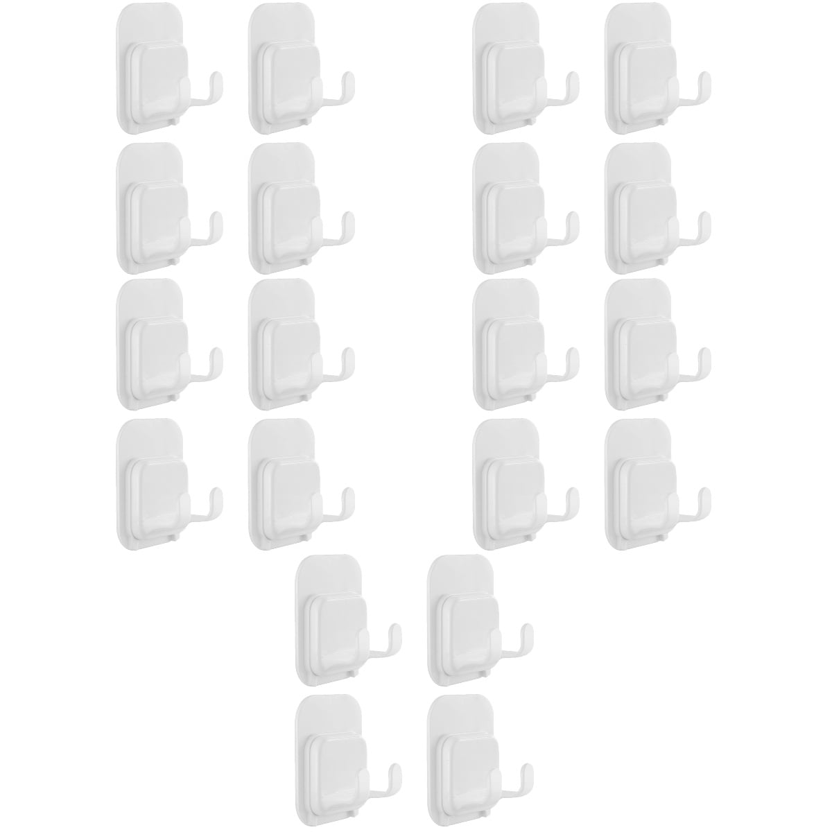 WORGEOUS 20 pcs Shower Razor Holder Adhesive Shaver Hanger Electric ...