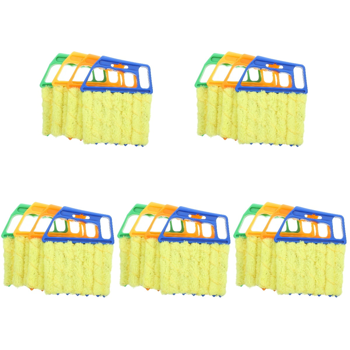 WORGEOUS 20 pcs Shutter Compact Blinds Portable Vent Cleaners Window ...