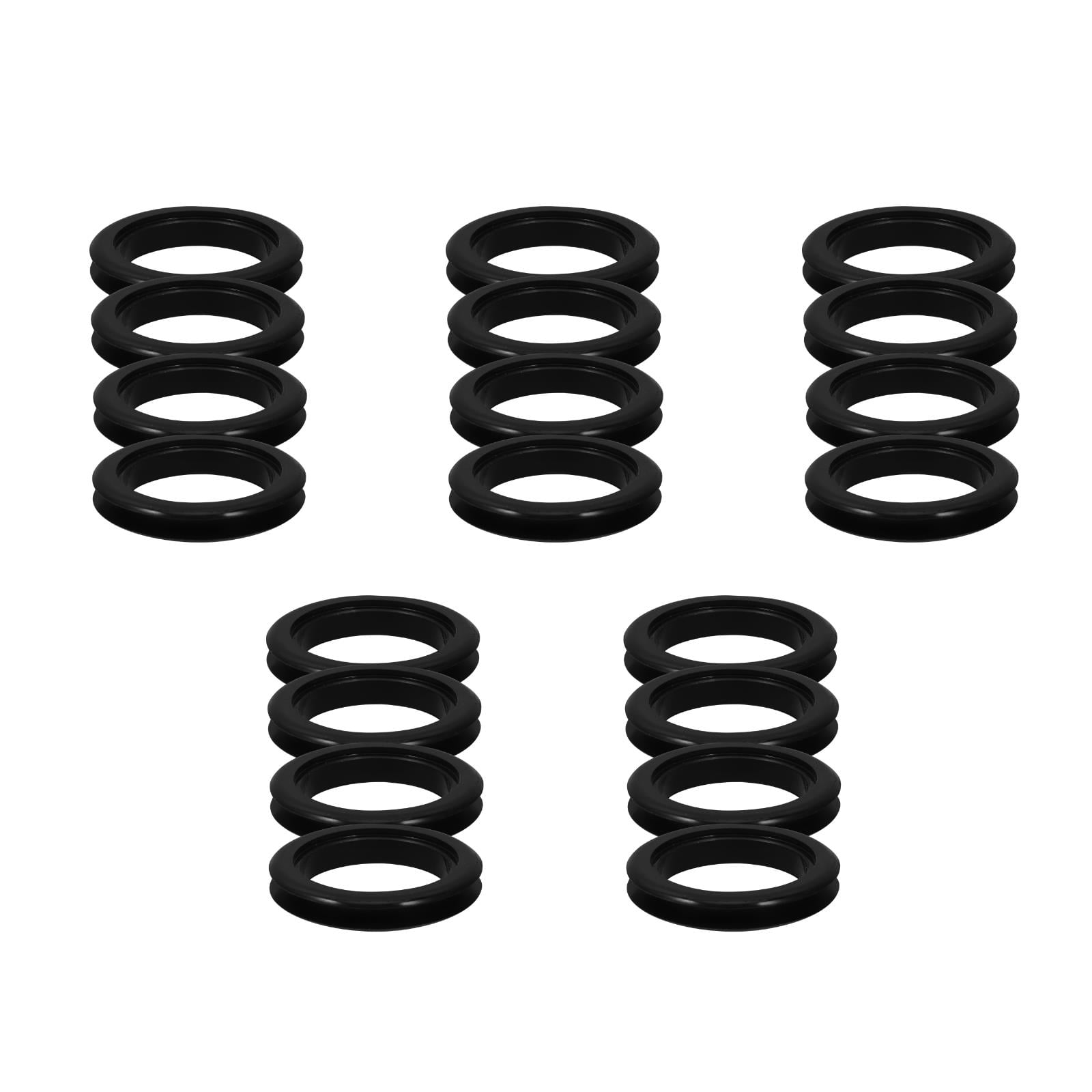 WORGEOUS 20 pcs Silicone Table Umbrella Rings Universal Fixation Rings ...