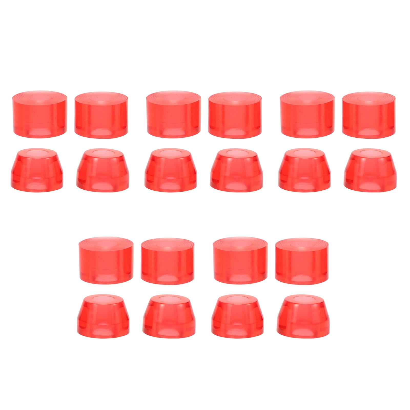 WORGEOUS 20 pcs Soft PU Shock Pads for Four-Wheel Skateboard Durable ...